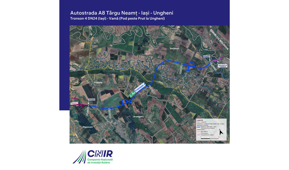 Italian firms to build Romania–Moldova A8 highway section