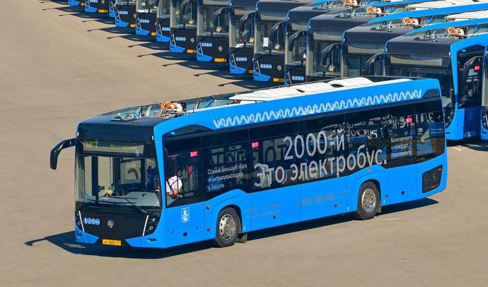 Moscow has become the leader in Europe in the number of electric buses ...