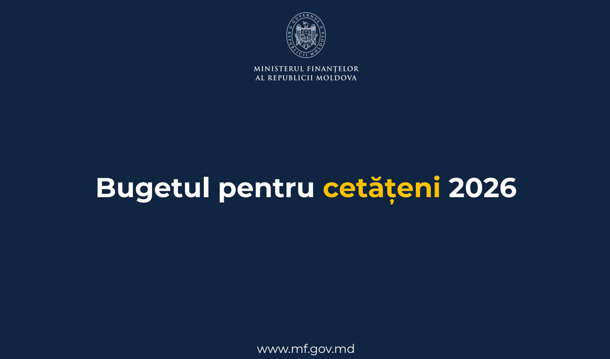 Moldova’s Finance Ministry simplifies Budget 2026 for citizens