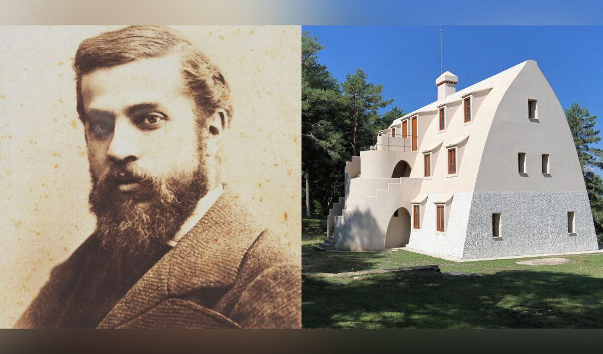 Chalet-ul din munți, recunoscut ca lucrare a lui Antoni Gaudí